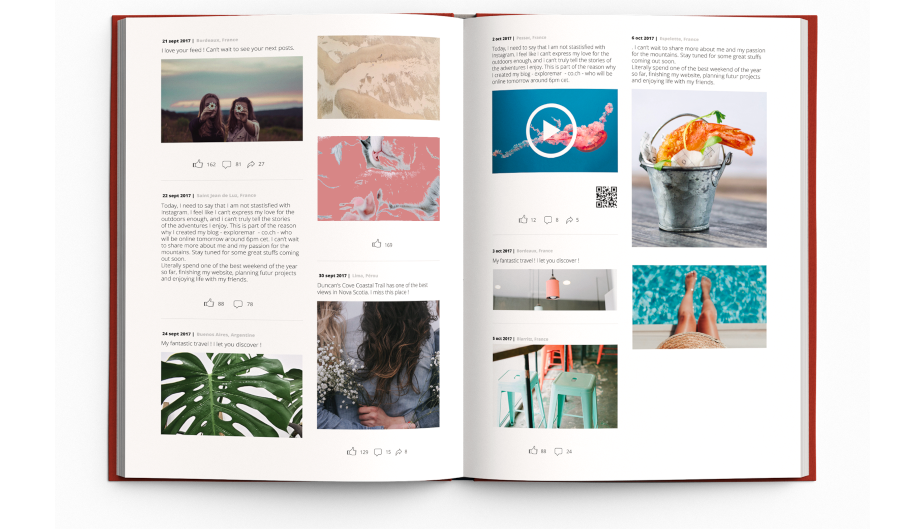 My Facebook book: Print my Facebook profile!