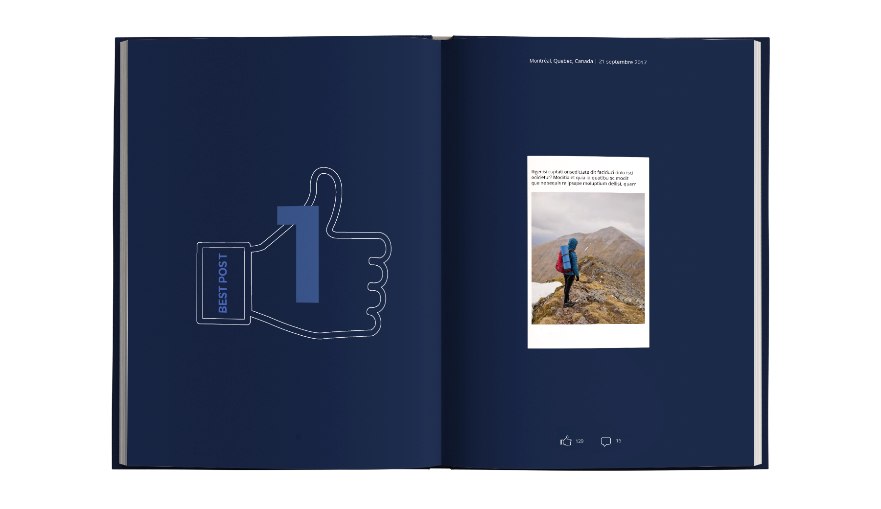 My Facebook book: Print my top 100 best Facebook posts!